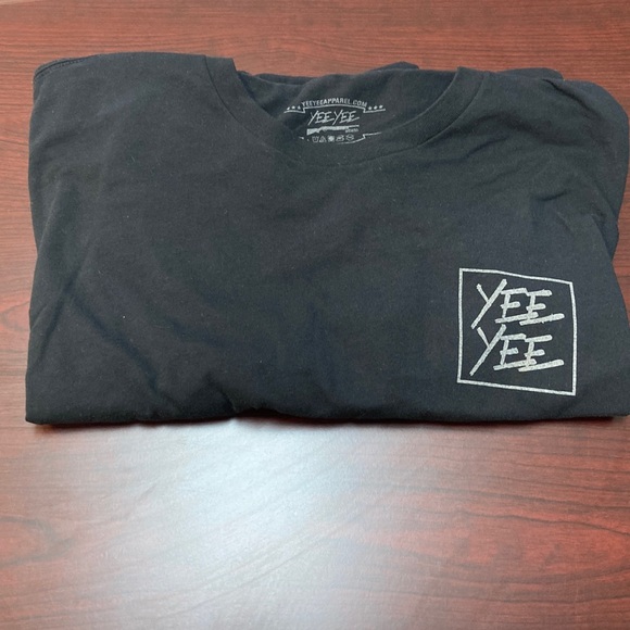 Yee Yee | Shirts | Yee Yee Black And White Patriot Branded Flag | Poshmark
